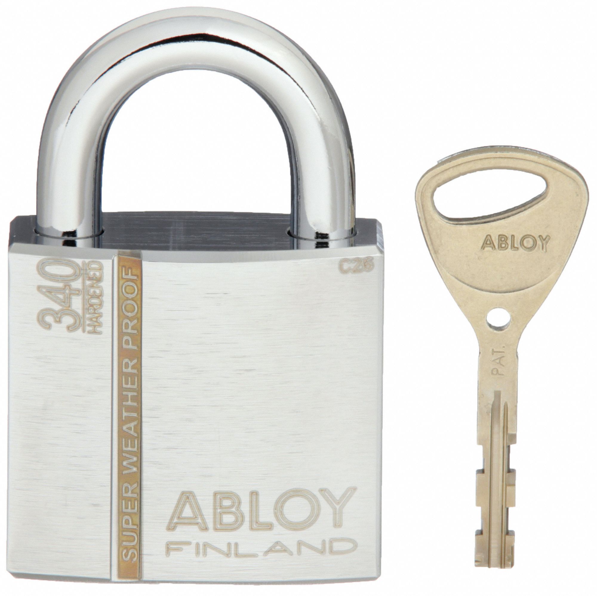 ABLOY Candado, Boro, 1", 1-3/32", 3/8", Varía, ABLOY, Seguridad General ...