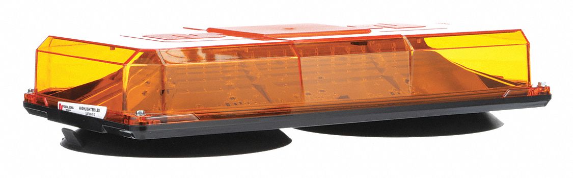 FEDERAL SIGNAL, Mini Light Bar Vehicle Light Bar Size, LED, Mini Light ...