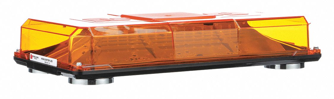 FEDERAL SIGNAL, Mini Light Bar Vehicle Light Bar Size, LED, Mini Light ...