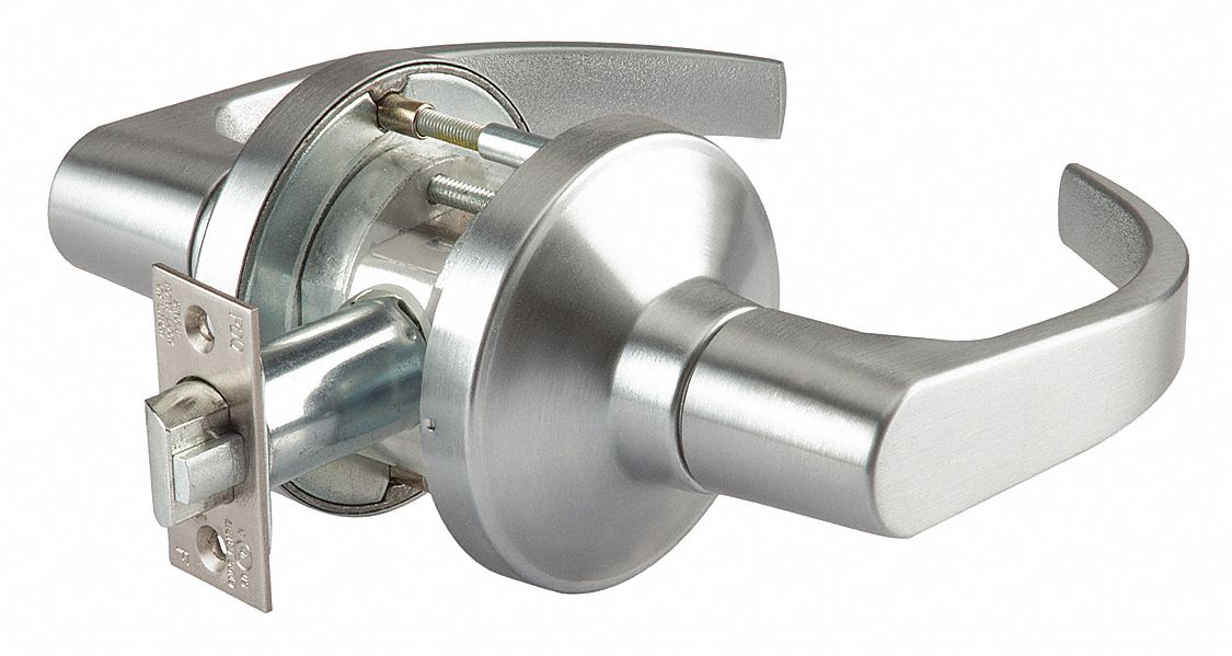 PDQ, Privacy Lever Locksets, Chrome, Door Lockset - 35HU20 ...