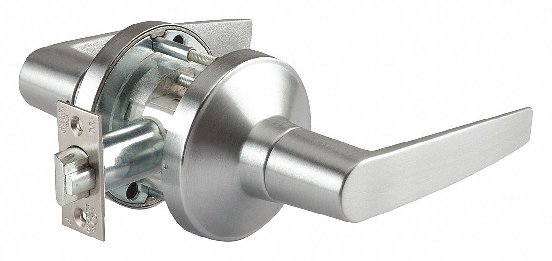 PDQ, Privacy Lever Locksets, Chrome, Door Lockset - 35HU21 ...