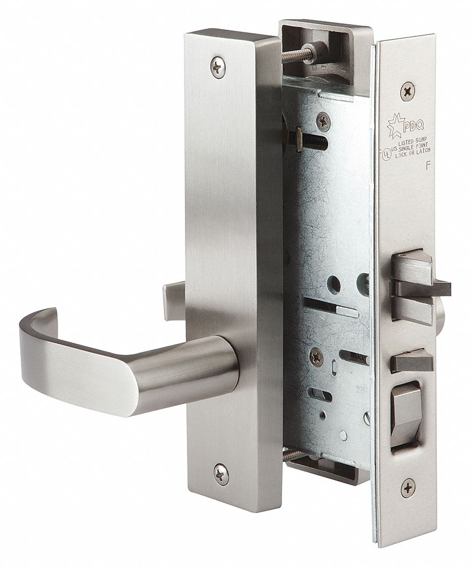 PDQ, Privacy Lever Locksets, Stainless Steel, Door Lockset - 35HU29 ...
