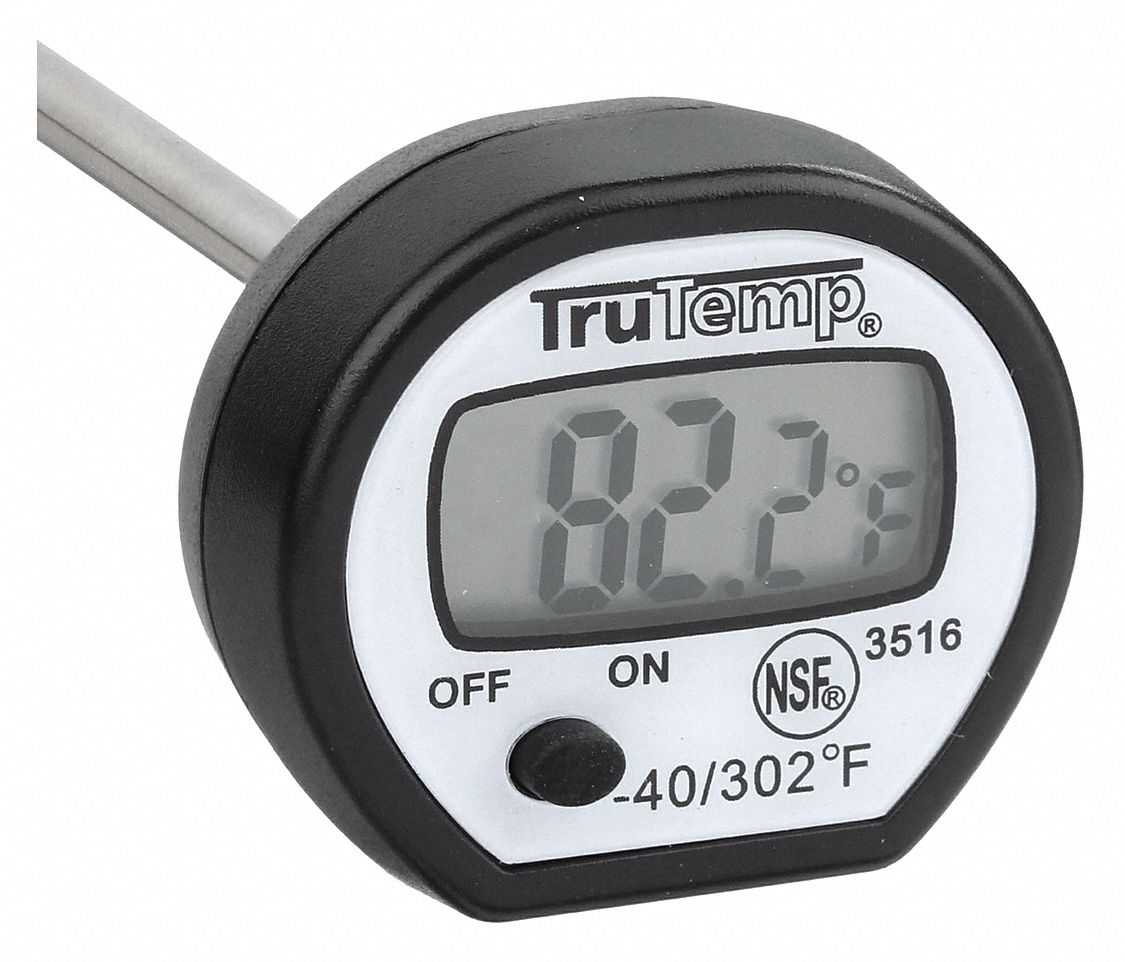 TAYLOR, Temp Test, LCD, Chef Thermometer - 35HV46|3516 - Grainger