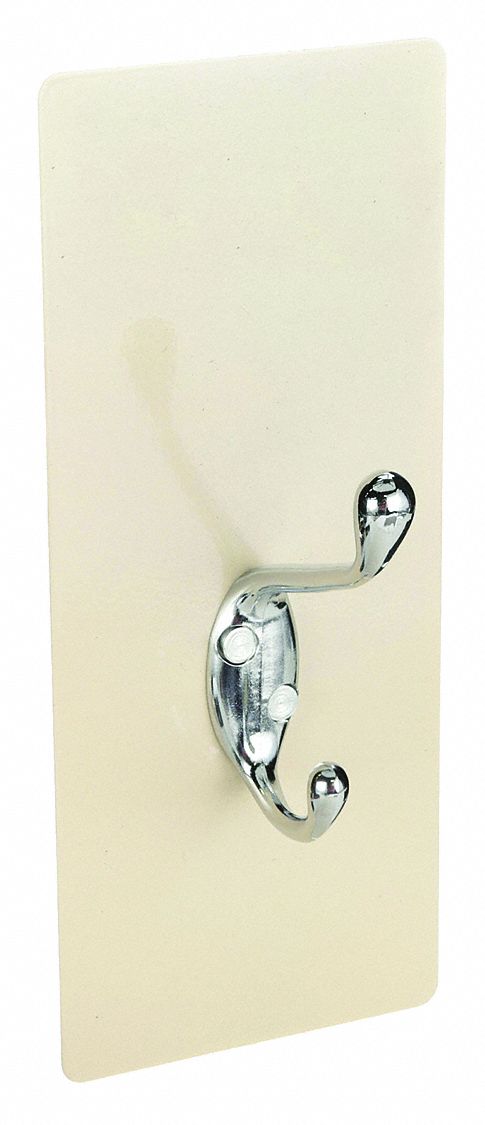 10 lb Wt Capacity, 1 Hooks per Base, Hook - 35HV60|35HV60 - Grainger