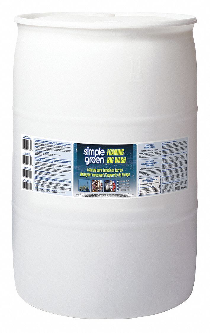 SIMPLE GREEN Limpiador p/Plataforma Petrolera,55 gal. - Limpiadores ...