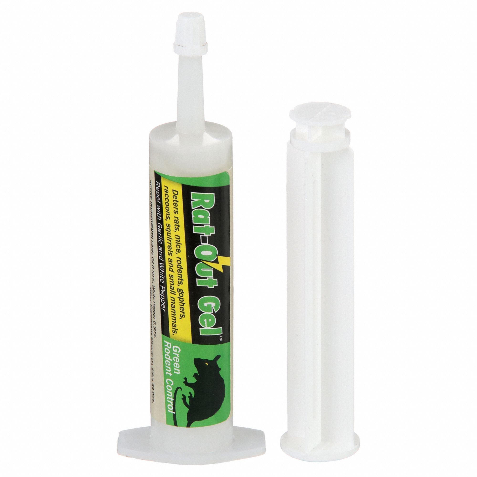BIRD BARRIER Mouse and Rat Repellent: Tube, 1 oz Container Size, Garlic ...