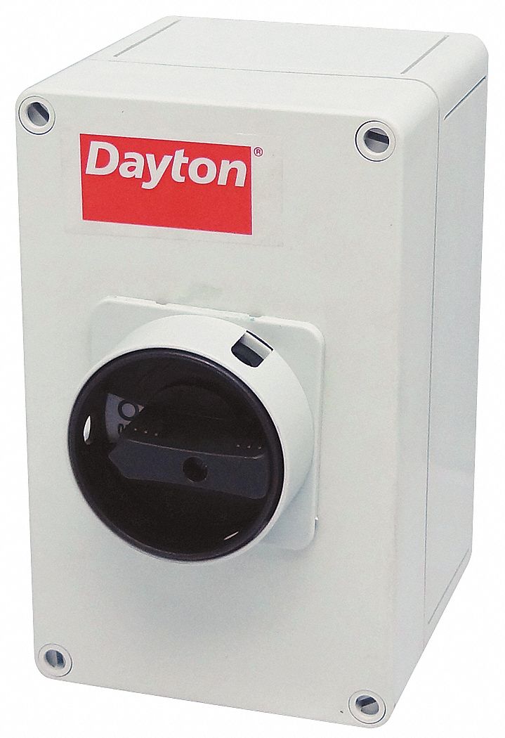 HOFFMAN, Non-Fusible, 25 A, Enclosed Disconnect Switch - 35JF59|VS ...