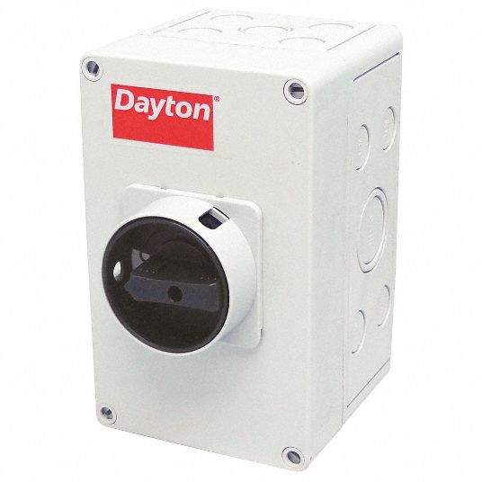 HOFFMAN, Non-Fusible, 25 A, Enclosed Disconnect Switch - 35JF63|VS ...