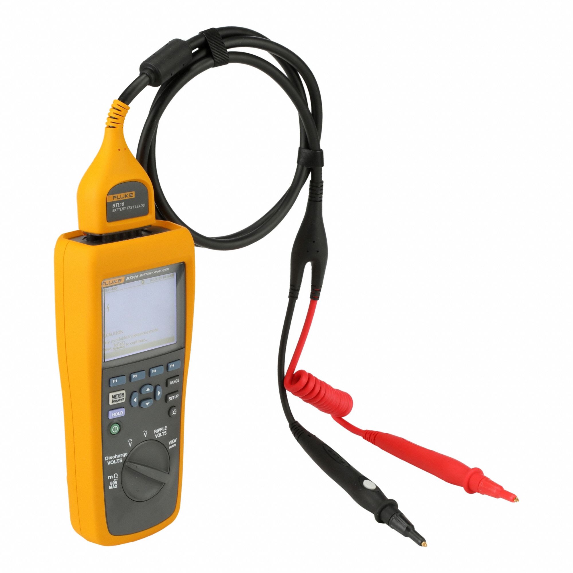 FLUKE, Straight Probe Probe, Battery Discharge/Ripple Volt, Battery ...
