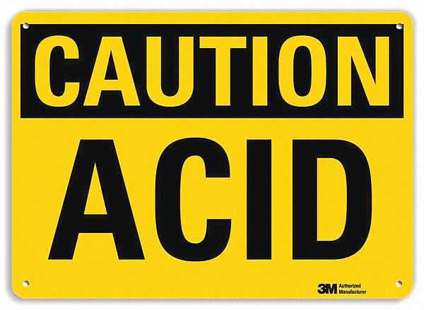 Aluminum, Mounting Holes Sign Mounting, Caution Sign - 35JG89|U4-1041 ...