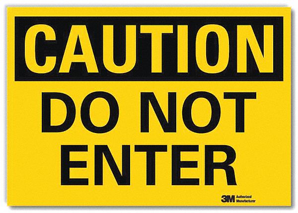 Reflective Sheeting, Adhesive Sign Mounting, Entrance Sign - 35JL29|U4 ...