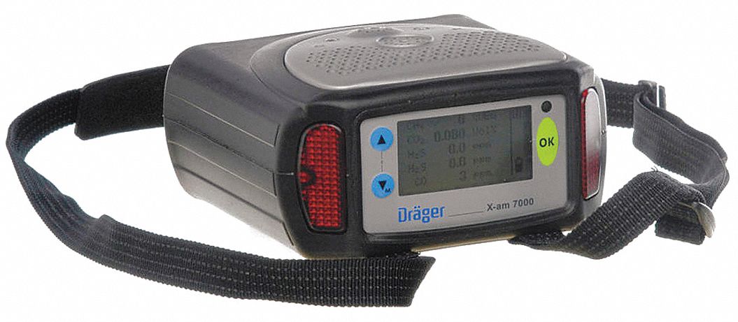 DRAEGER Multi-Gas Detector, Detects Carbon Monoxide, Combustible ...