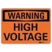 High Voltage Signs - Grainger Industrial Supply