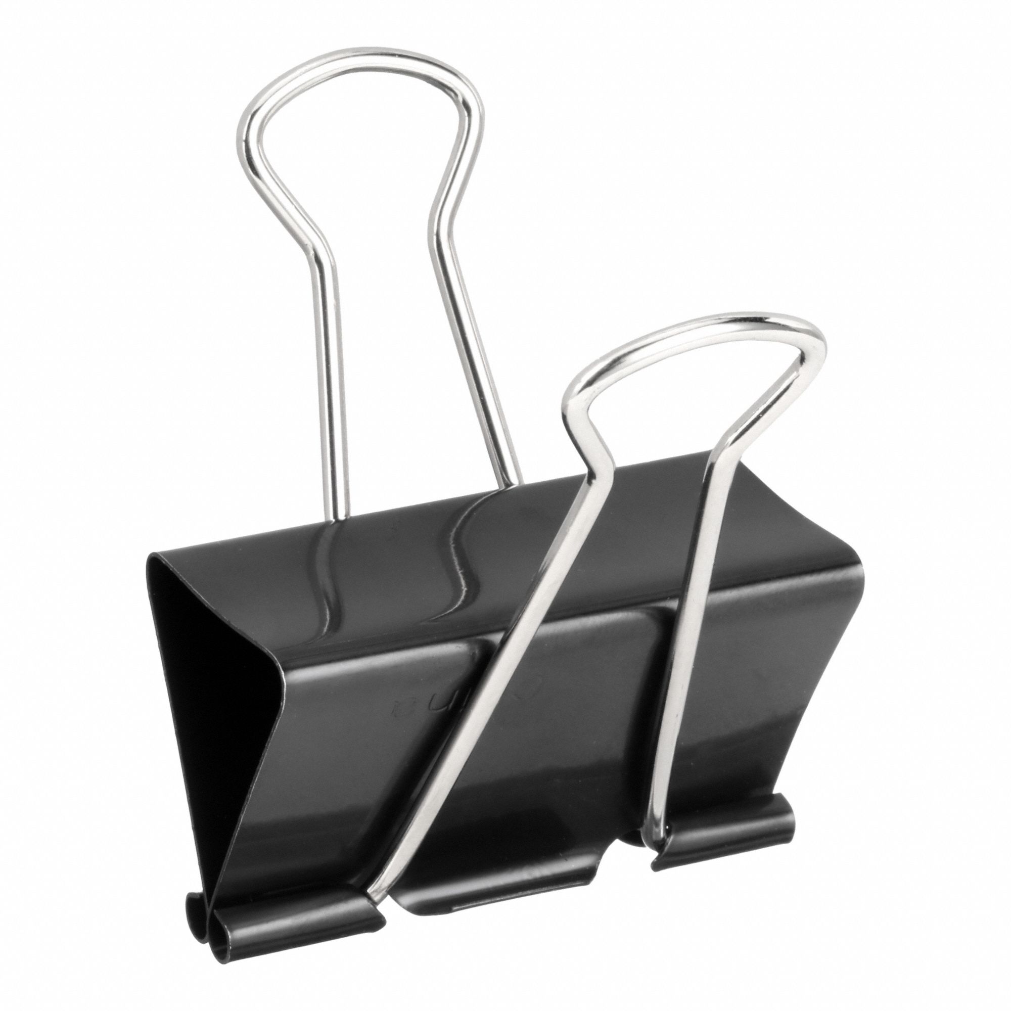 SKILCRAFT, Steel, Black, Binder Clip - 35KR82|7510-00-285-5995 - Grainger