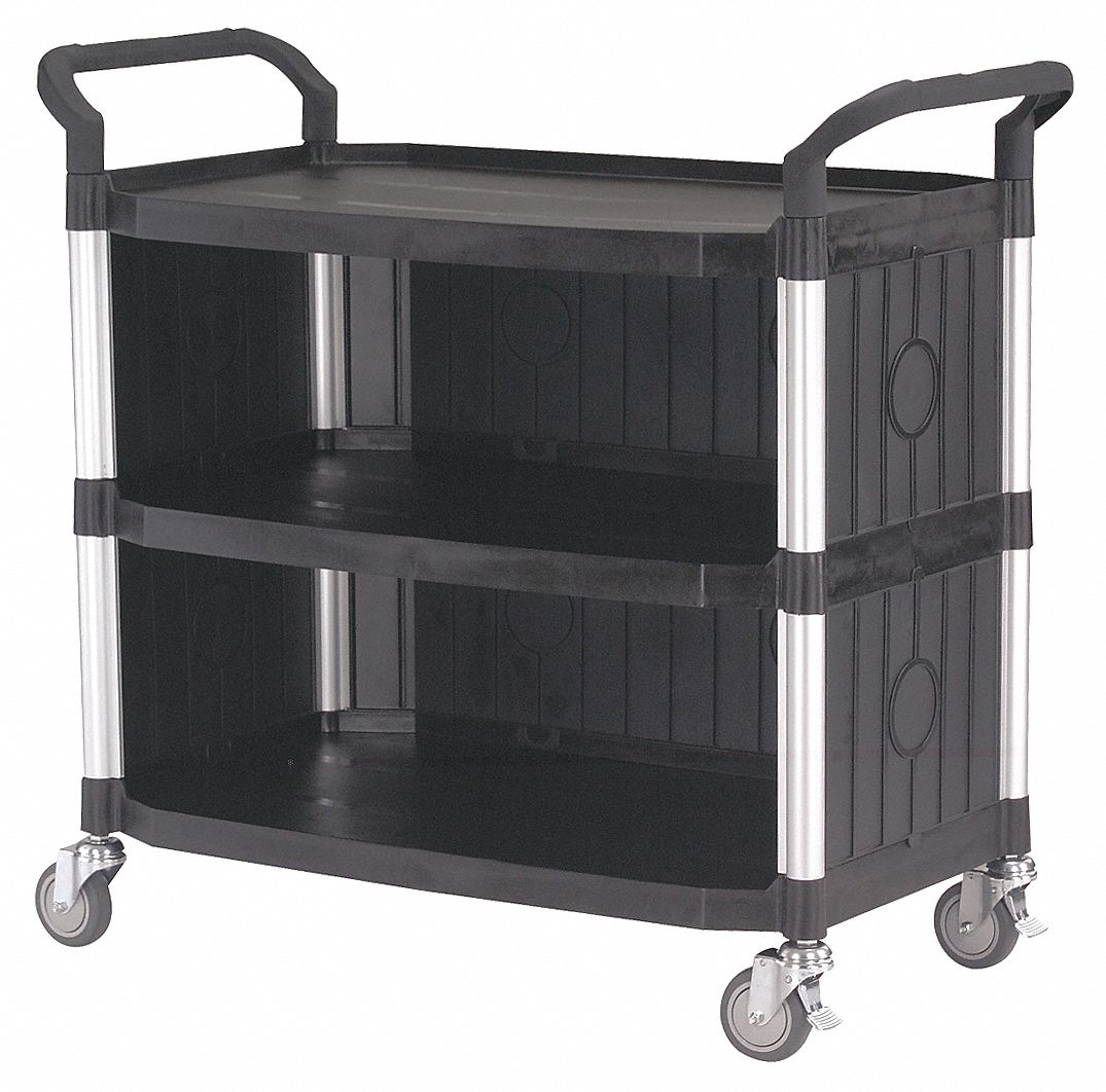 Enclosed, 400 lb Max Load Capacity, Enclosed Cart - 35KT30|35KT30 ...