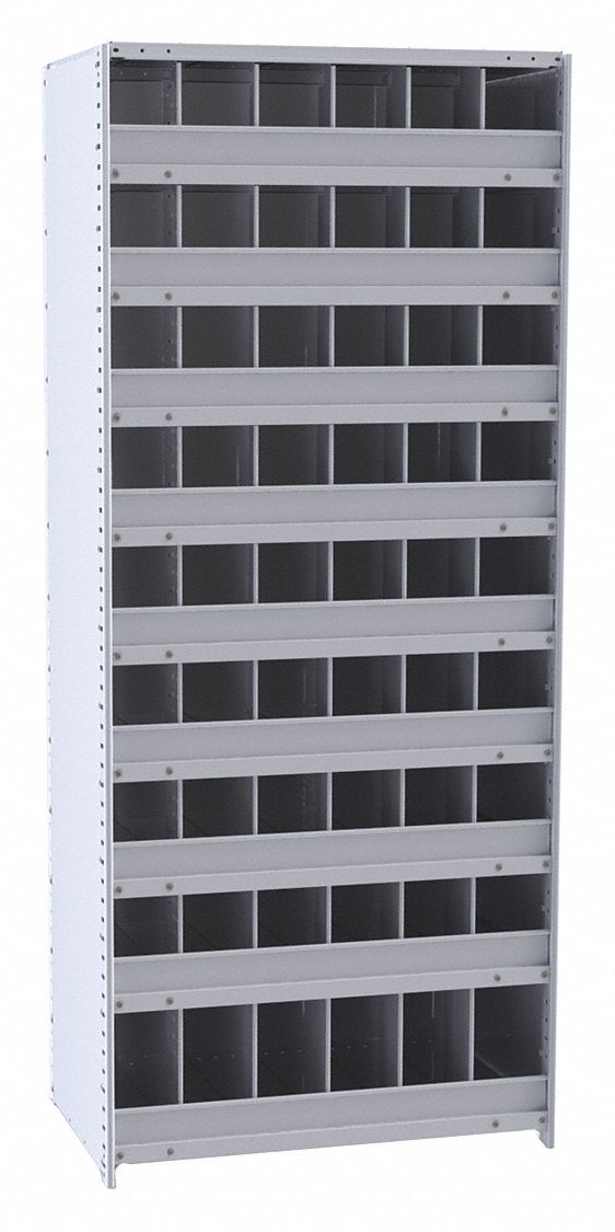 HALLOWELL 36 In X 18 In X 84 In 54 Compartments Starter Metal Bin