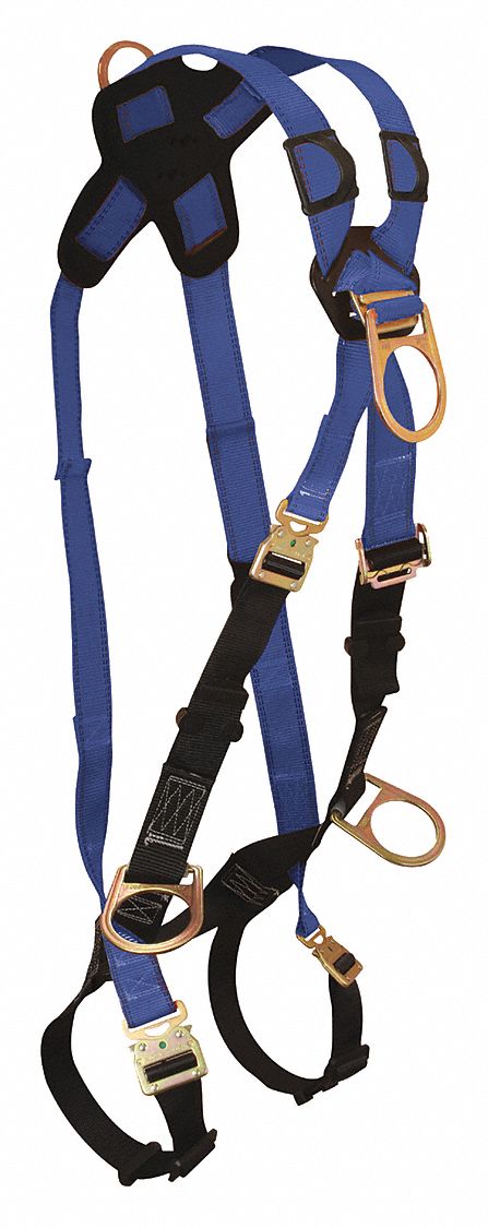 CONDOR, Crossover, Quick-Connect Buckles, Full Body Harness - 35KU78 ...