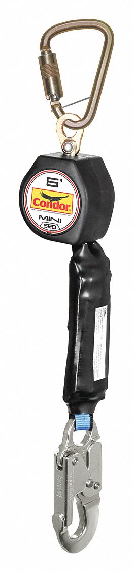 CONDOR, Aluminum Snap Hook Anchor, Harness Steel Carabiner, Self ...