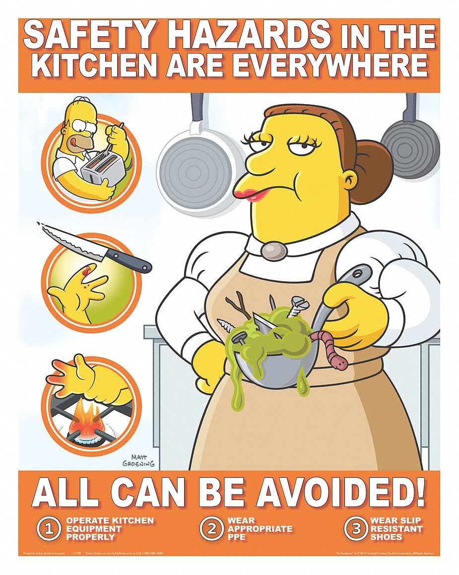 Safety Hazards In The Kitchen are Everywhere. All Can Be Avoided Safety ...