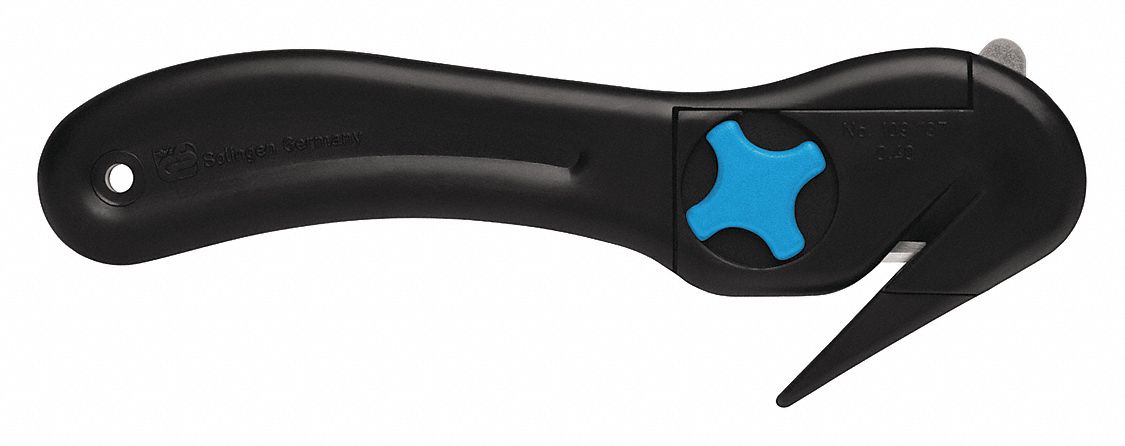 Fixed Blade 6 1/4 in Hook-Style Safety Cutter, 1 EA - Grainger