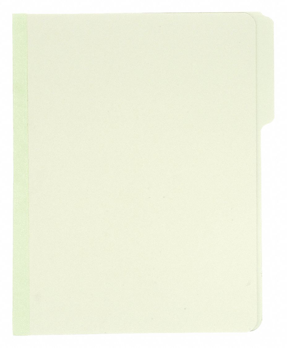 ABILITY ONE, 8 1/2 in Ht, 11 in Wd, File Folders - 35LW87|7530-00-286 ...