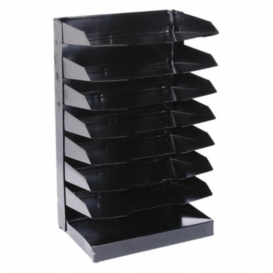 SKILCRAFT, 8 Compartments, Steel, File Holder - 35LW98|7520-01-457-0726 ...