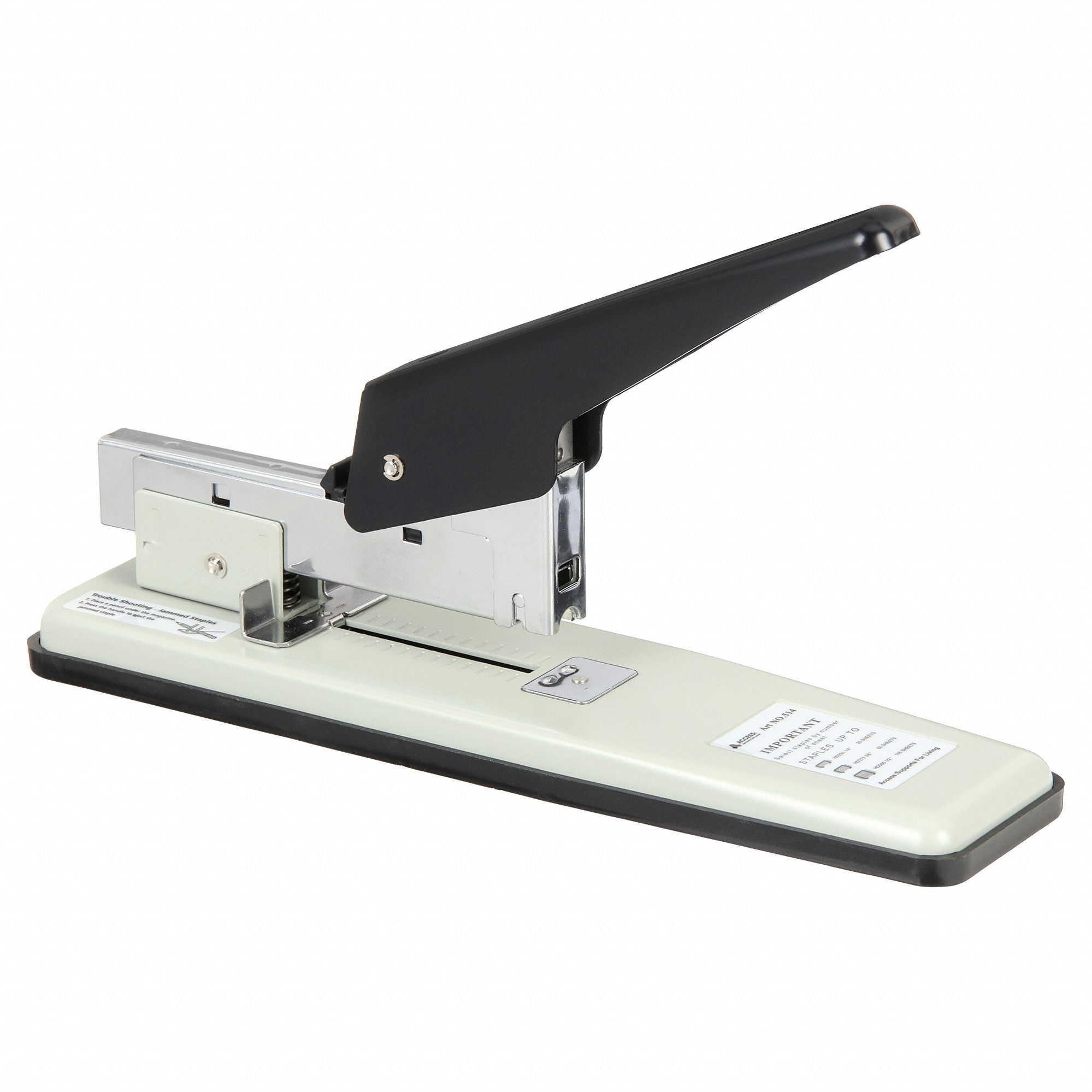 SKILCRAFT, 100 Sheet Capacity, 3 1/4 in Throat Dp - Max, Manual Stapler ...