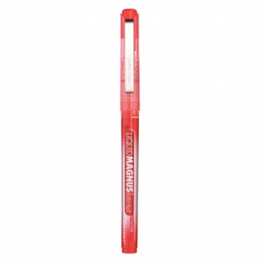 ABILITY ONE, SKILCRAFT® Liquid Magnus®, Red, Pen - 35LX19|7520-01-494 ...