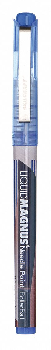 ABILITY ONE, SKILCRAFT® Liquid Magnus®, Blue, Pen - 35LX21|7520-01-506 ...
