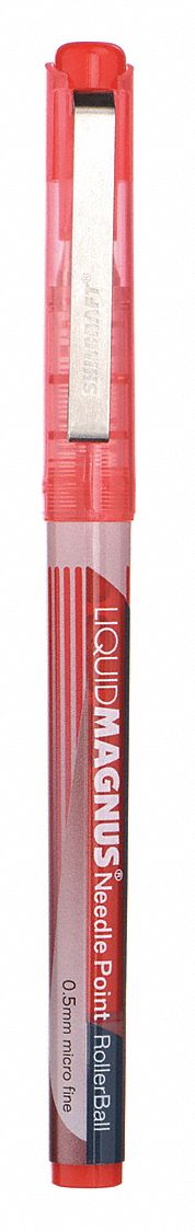 ABILITY ONE, SKILCRAFT® Liquid Magnus®, Red, Pen - 35LX22|7520-01-506 ...