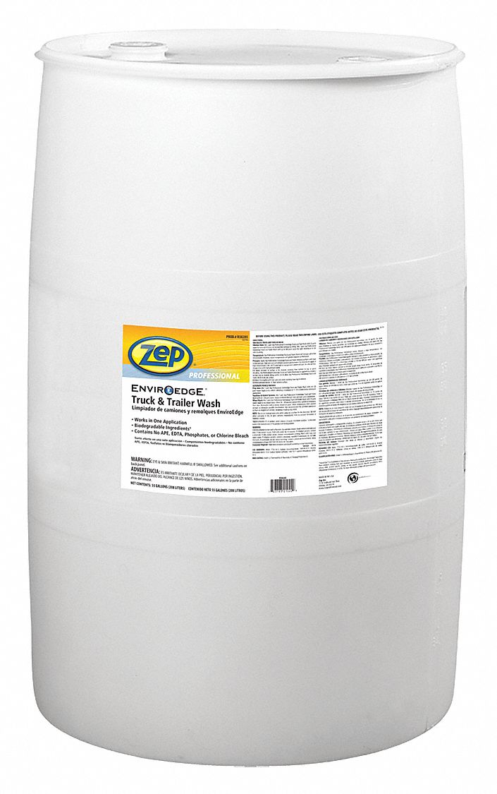 Truck And Trailer Wash,Soluble,55 gal. - Grainger