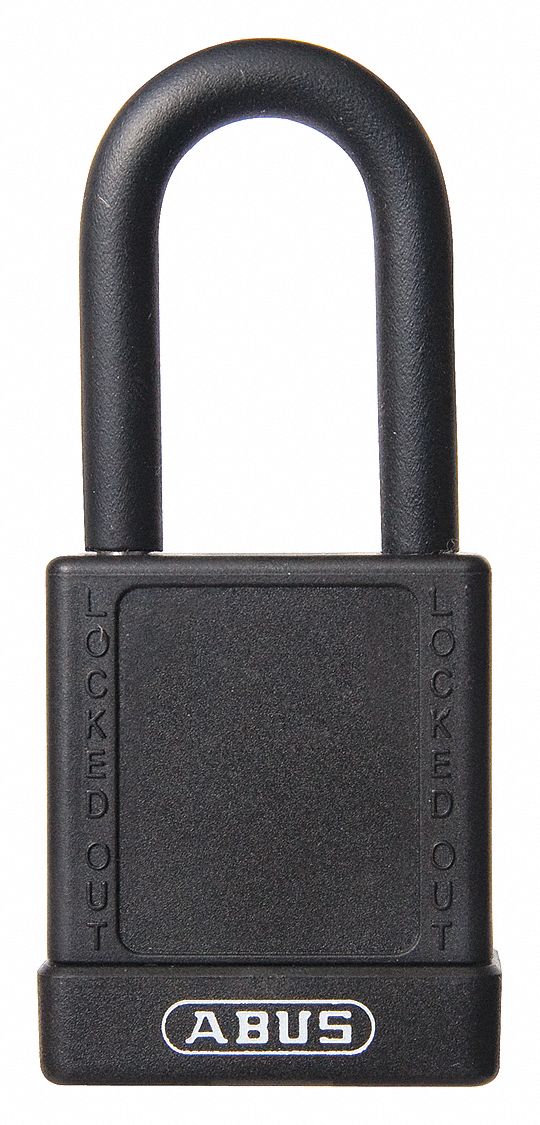 ABUS LOCKOUT PADLOCK,KA,BLACK,1-3/4"H - Lockout Padlocks - WWG35MD31 | 74/40 KA BLACK - Grainger ...