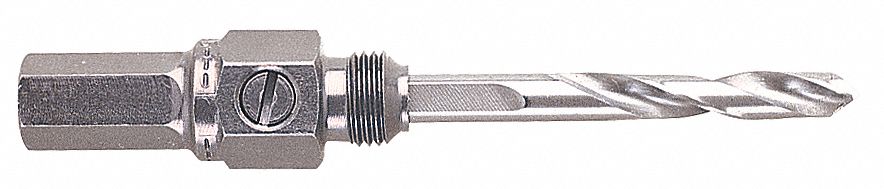 GREENLEE, Std, 1/2"-20 Thread Size, Hole Saw Arbor - 35MJ21|37155 ...