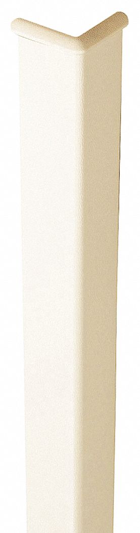 Corner Guard, Vinyl, 96 in Height, 2 in Width, 0.080 in Thickness ...