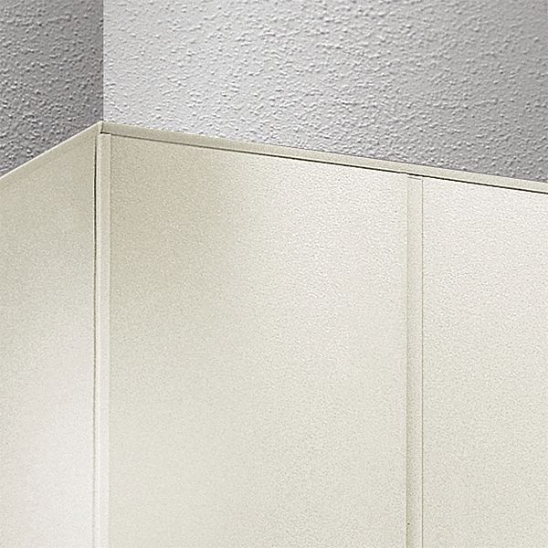 INPRO Feather Vertical Divider Bar, Vinyl, Height 3/8", Thickness 1/16 ...