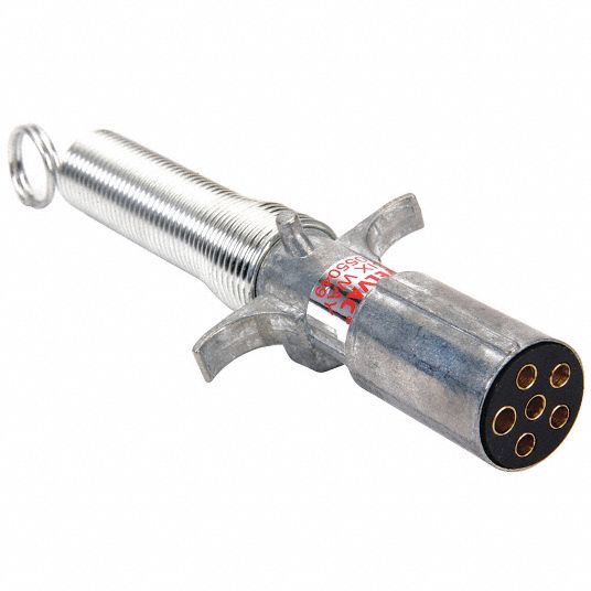 VELVAC Plug: 6-Way, Plastic, Cables, Spring Guard - 35NL12|055049 ...