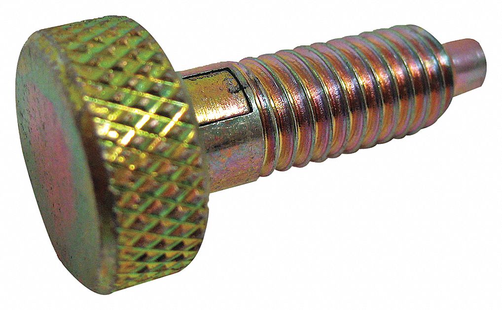 JW WINCO SPRING PLUNGER, 5/8"-11 THREAD, HAND RETRACTABLE - 5395 ...