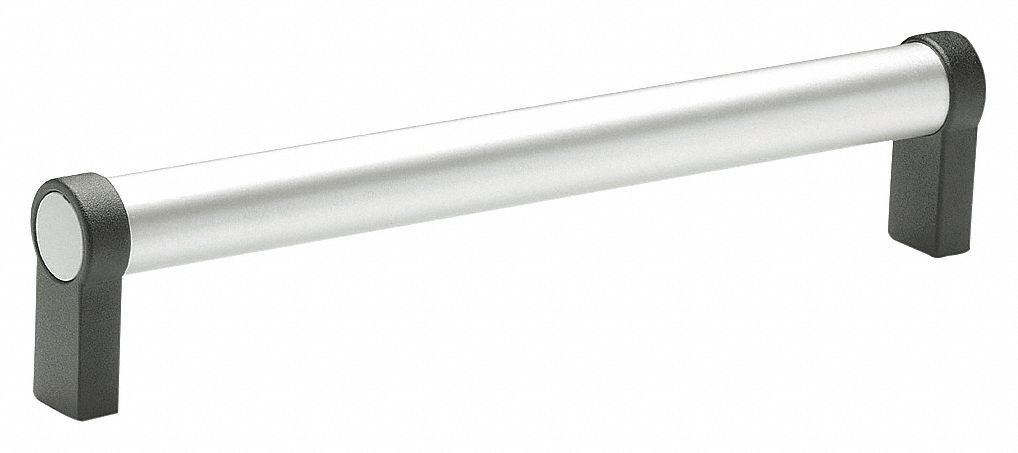 JW WINCO PULL HANDLE, STRAIGHT, TAP HOLE, TUBULAR, SILVER, 16.30 X 2.60 ...