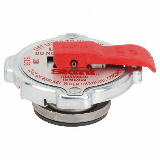 MOTORAD, Plastic/Rubber/Stainless Steel, Cam-On, Radiator Cap - 35PA46 ...