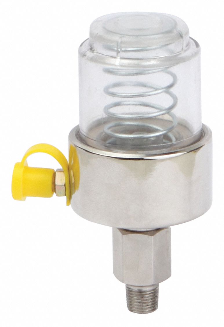 WESTWARD Grease Feeder, 1 oz. Capacity (Oz.), 3-5/8 Height (In.), 1/8 ...