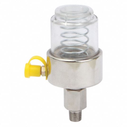 Grease Feeder, 1 oz Capacity (Oz.), 3-5/8 Height (In.), 1/8 in NPT ...