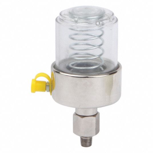 Grease Feeder, 2 oz Capacity (Oz.), 4-5/8 Height (In.), 1/8 in NPT ...