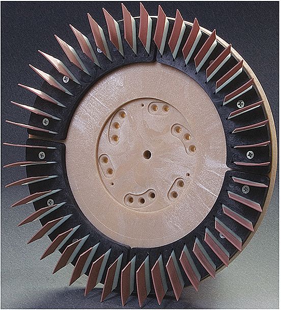DIAMABRUSH, 20 in Dia, 50 Grit, Polishing Abrasive Pad - 35PR67 ... DIAMABRUSH, 20 in Dia, 50 Grit, Polishing Abrasive Pad - 35PR67 ...