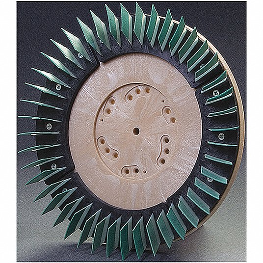 DIAMABRUSH, 20 in Dia, 400 Grit, Polishing Abrasive Pad - 35PR94 ... DIAMABRUSH, 20 in Dia, 400 Grit, Polishing Abrasive Pad - 35PR94 ...