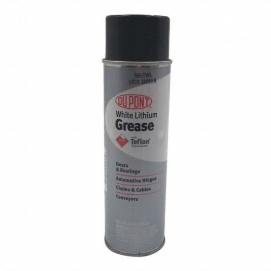 TEFLON White, PTFE, Grease Aerosol Can, 14 oz, 2 NLGI Grade - 35RP36|MS ...