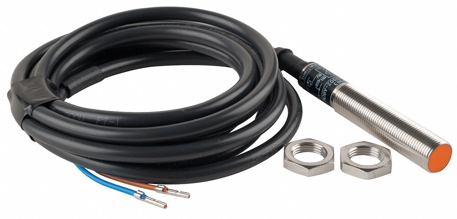 IFM 25 Hz Inductive Cylindrical Proximity Sensor with Max. Detecting ...