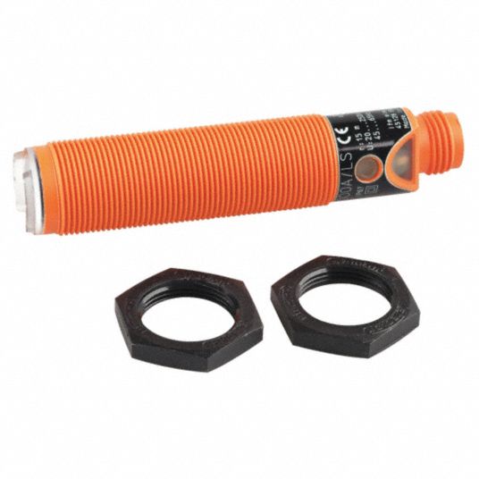 IFM, M18 Threaded, Built-in Connector, Photoelectric Sensor - 35T392 ...