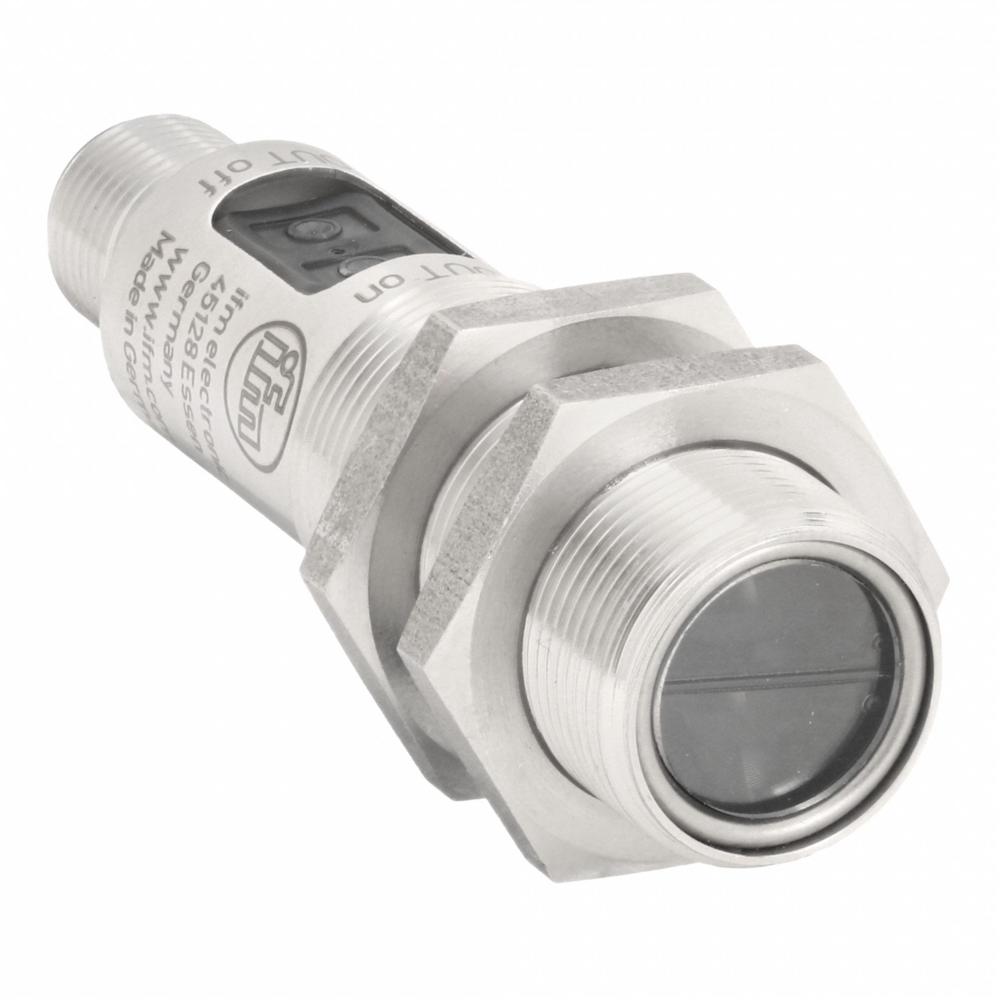 IFM, M18 Threaded, Built-in Connector, Photoelectric Sensor - 35T402 ...