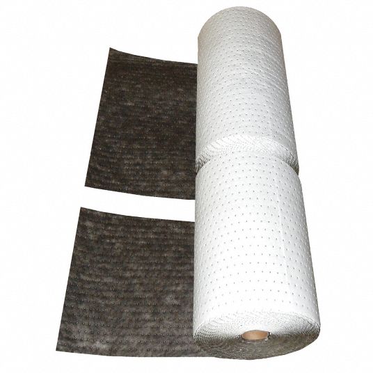 OIL-DRI, 3,600 in x 19 in Pad Size (L x W), Plastic, Sorbent Pad ...
