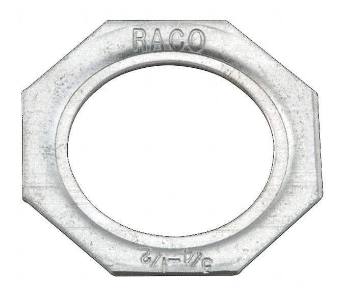 BELL, 1 in x 1/2 in For Conduit Size, Steel, Reducing Washer - 35U197 ...